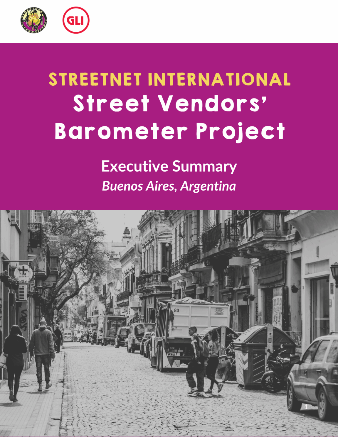 Street Vendors’ Barometer Project - Executive Summary Buenos Aires ...
